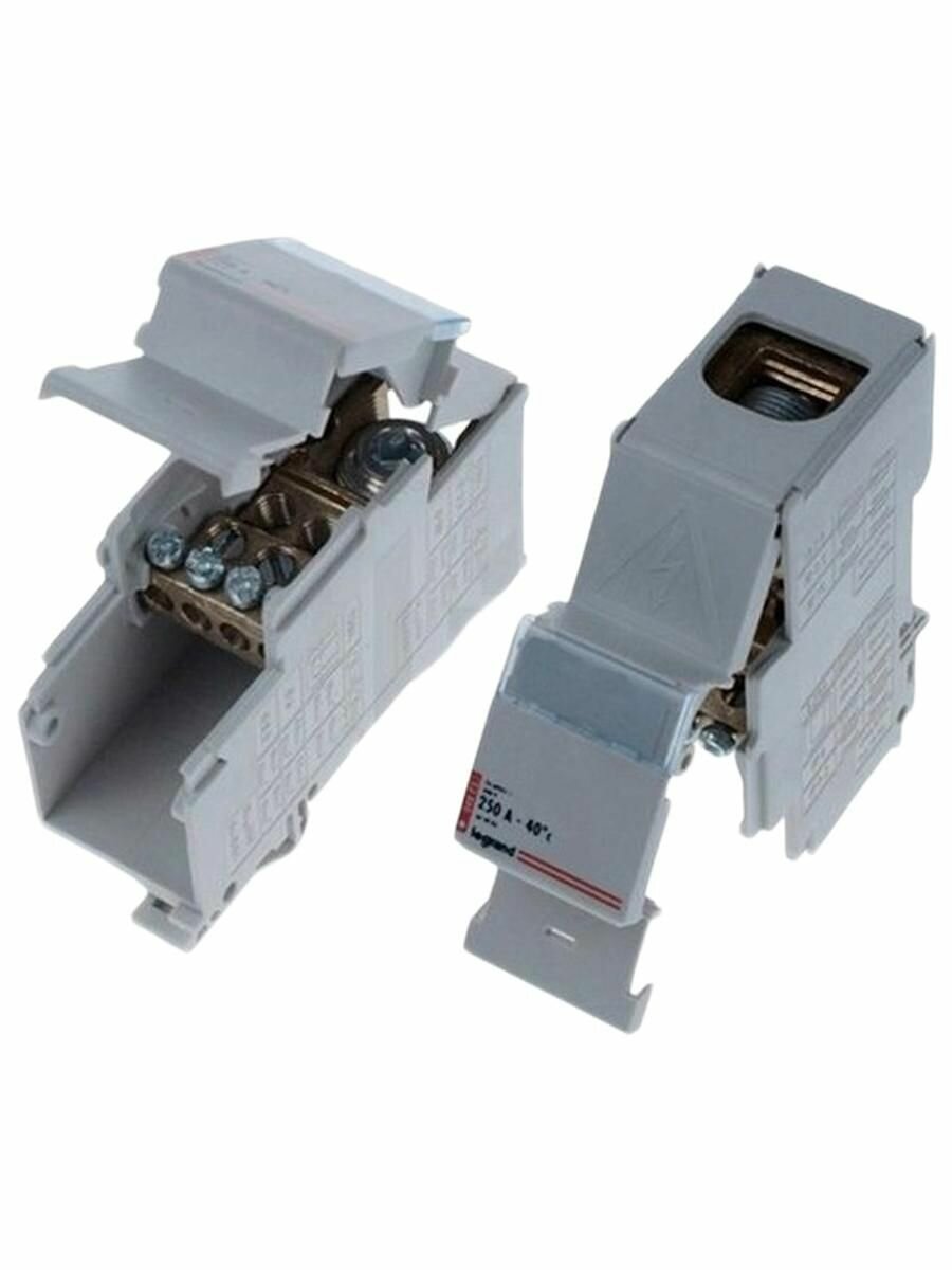 Кросс-модуль на DIN-рейку или пластину 1Рх250 А Legrand