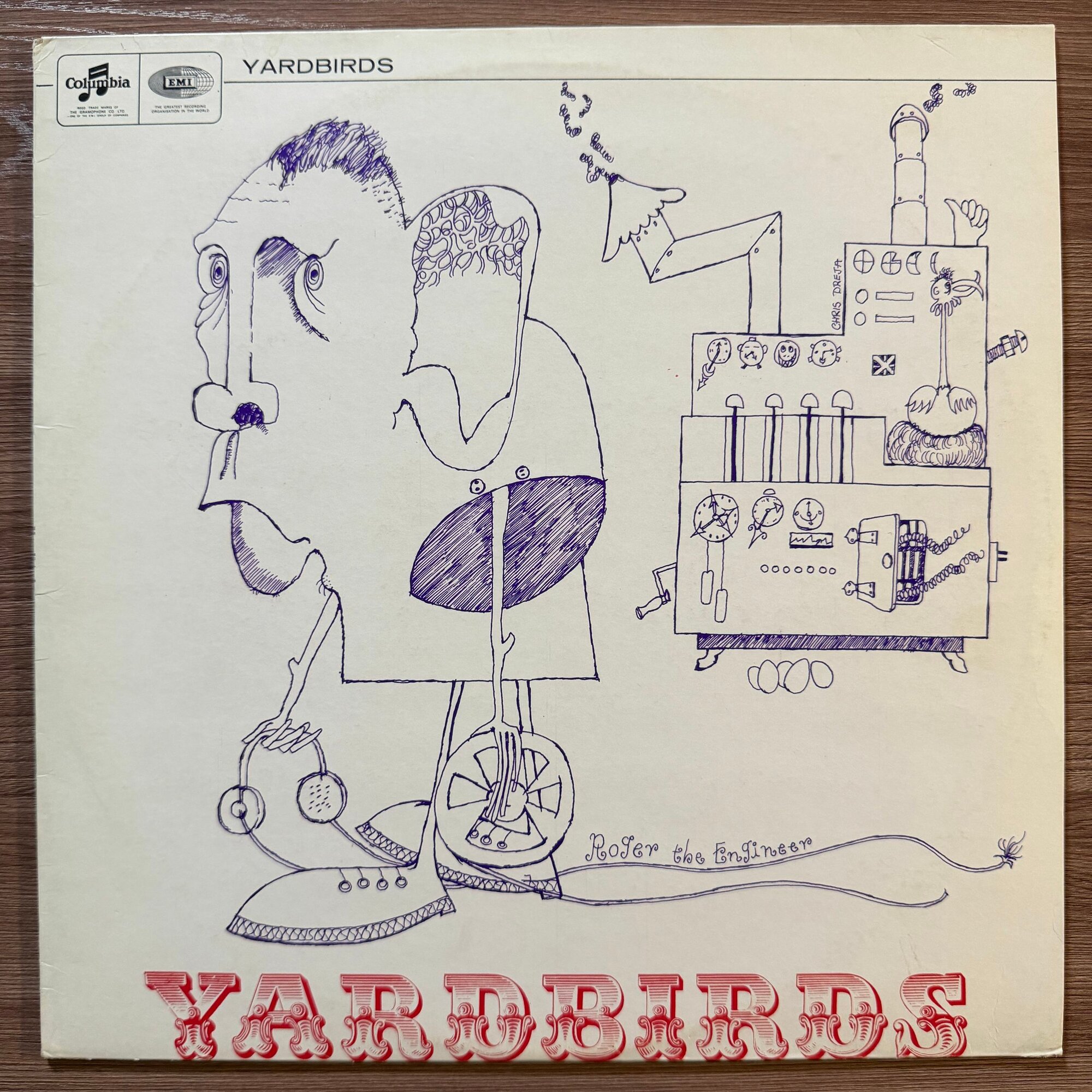 Виниловая пластинка Yardbirds - The Yardbirds (Англия 1976г.)