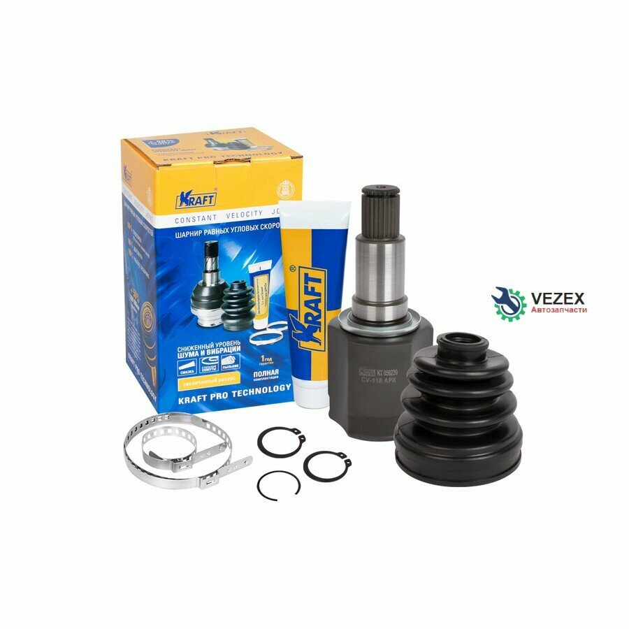 KRAFT KT059239 ШРУС SUZUKI VITARA 05- 2.0 внутр.