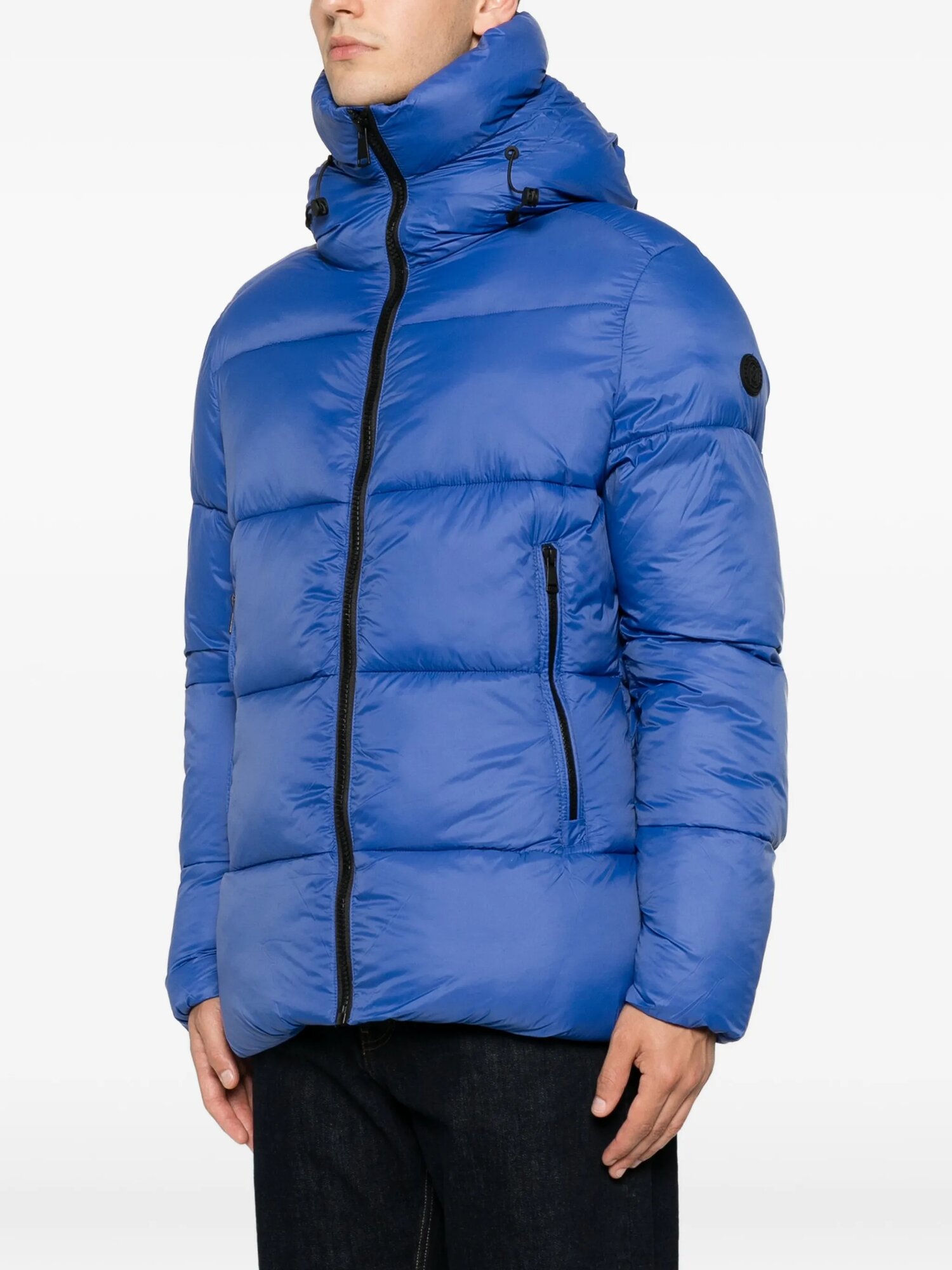 Пуховик SERGIO MORETTI Hooded padded jacket, размер 52 — фото 1