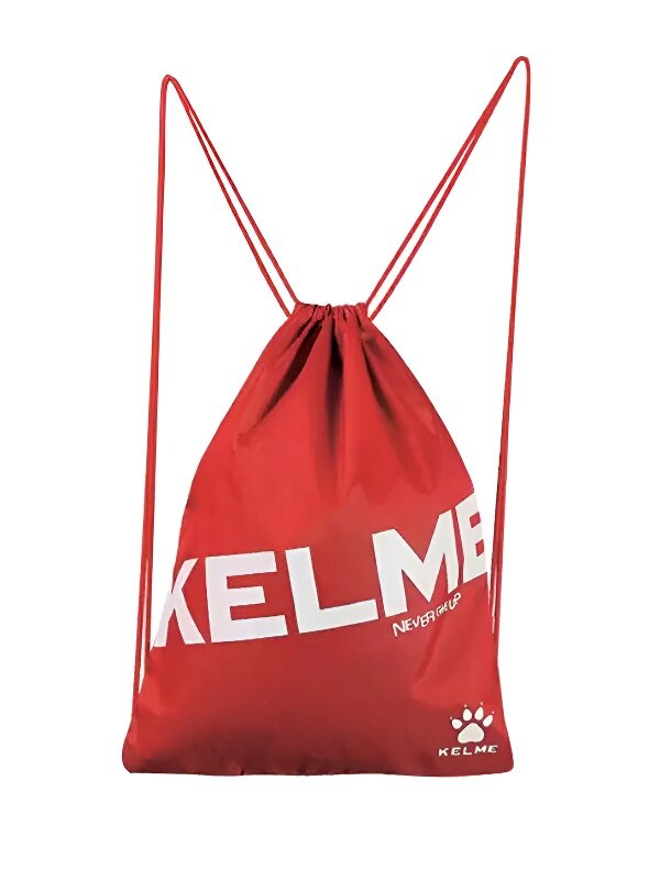 Мешок-рюкзак "KELME Bunch of Pocket", красный, мультиспортивный, 45x35 см