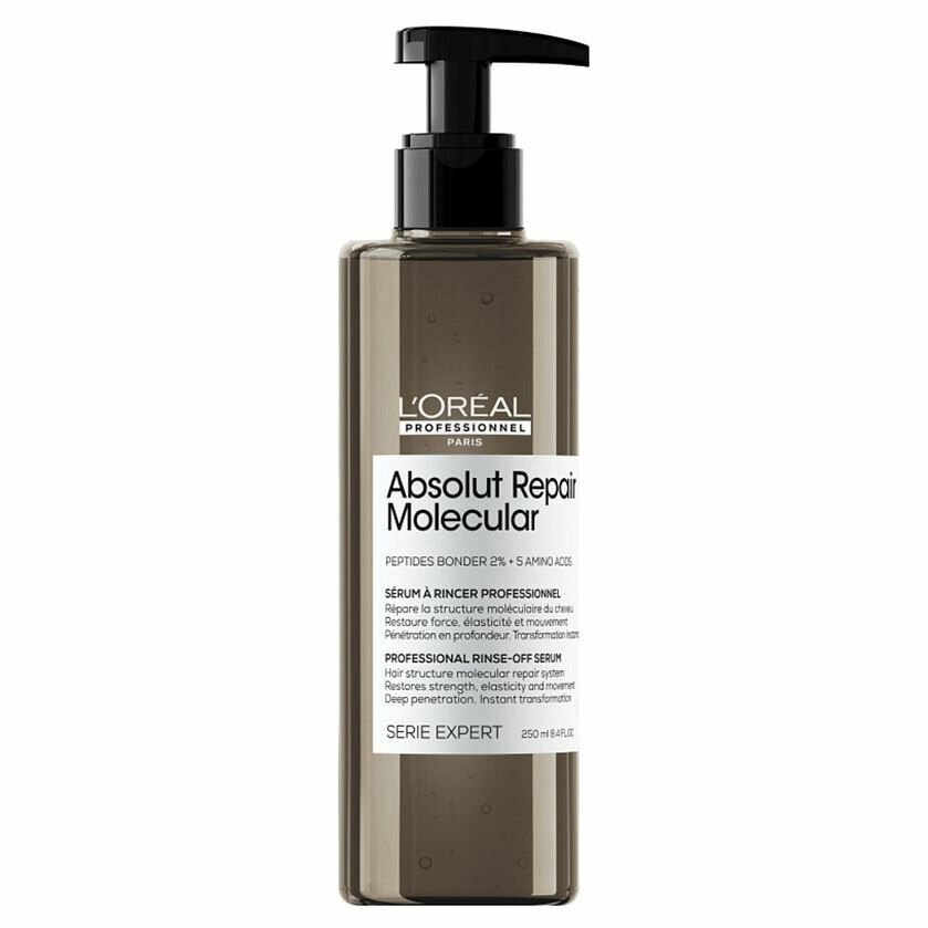 L'Oreal Professionnel Сыворотка для молекулярного восстановления волос Absolut Repair Molecular Rinse-Off Serum, 250 мл
