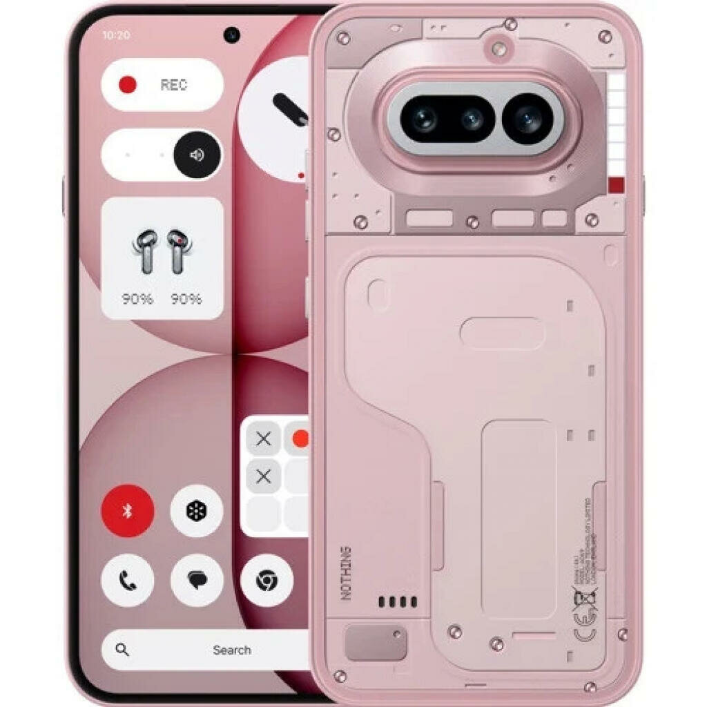 Смартфон Nothing Phone 4A, 5G, NFC, 12/256Gb, Pink (Розовый)