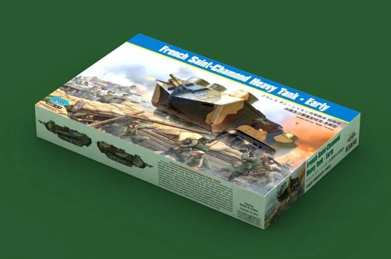 HOBBYBOSS Model 1/35 83858 Масштабный французский тяжёлый танк Сен-Шамон Танки