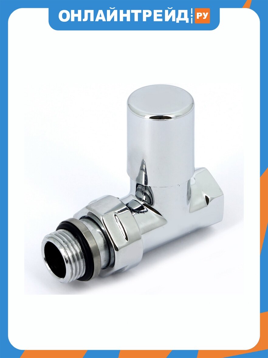 Вентиль Carlo Poletti НВ 1/2" хромированный, Compact, V150710B