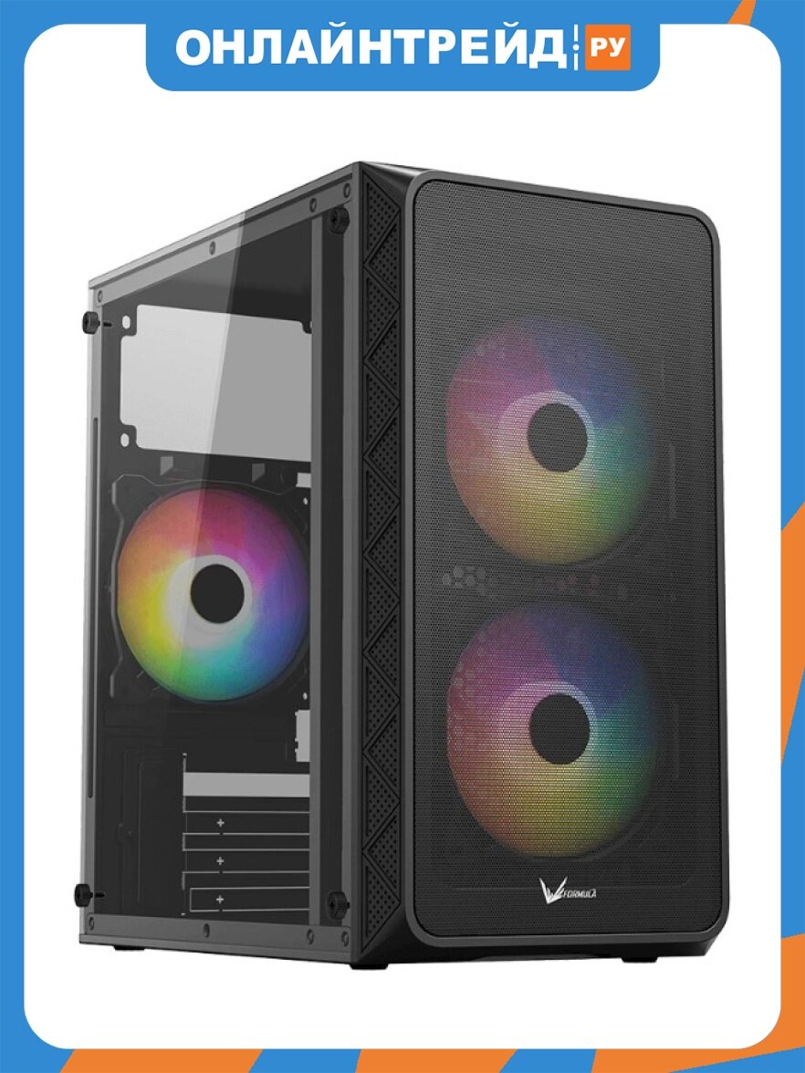 Корпус Formula Air Mesh G4 Plus AR черный без БП