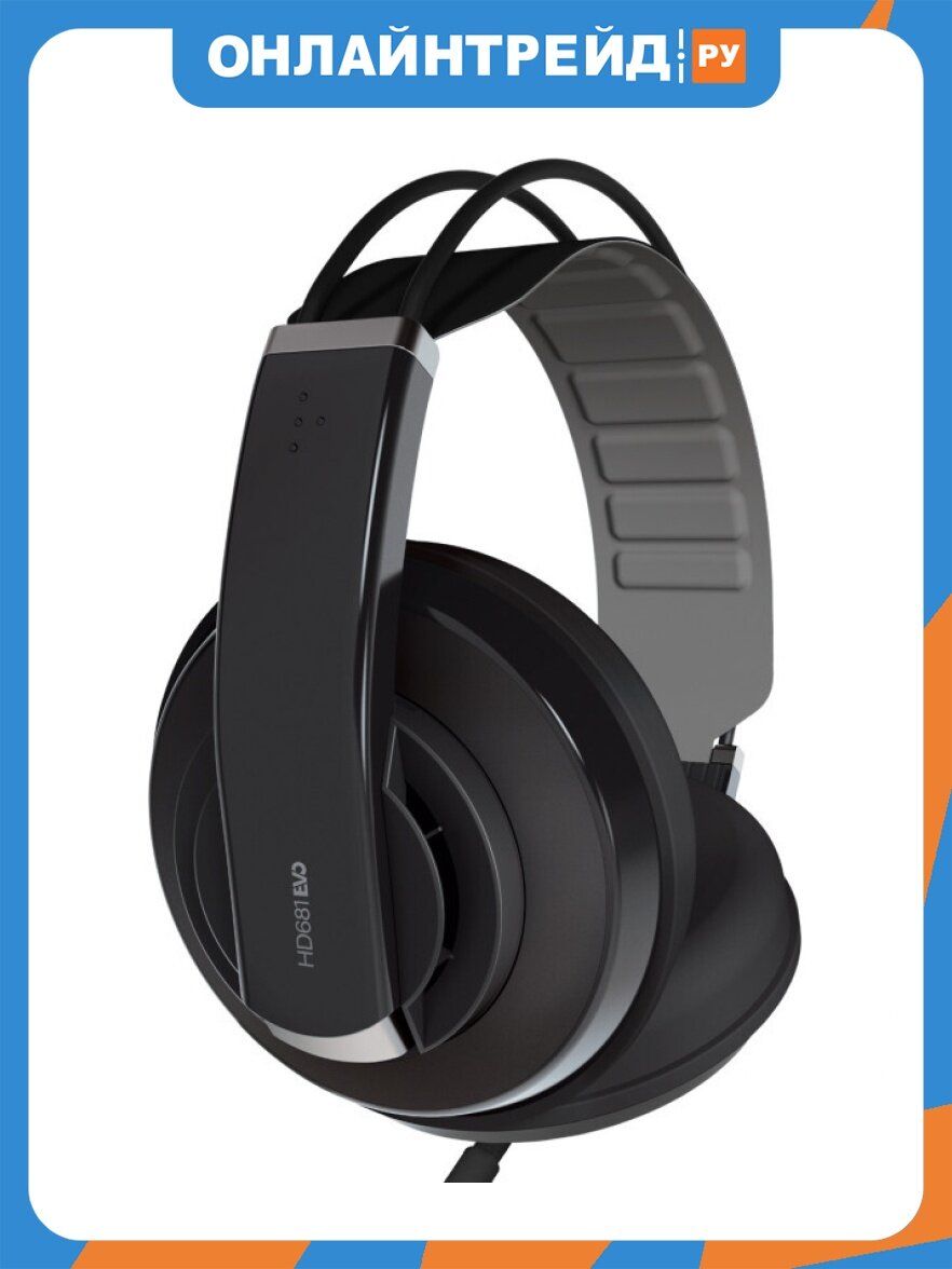 Профессиональные наушники Superlux HD662EVO Black, наушники закрытого типа, чёрные