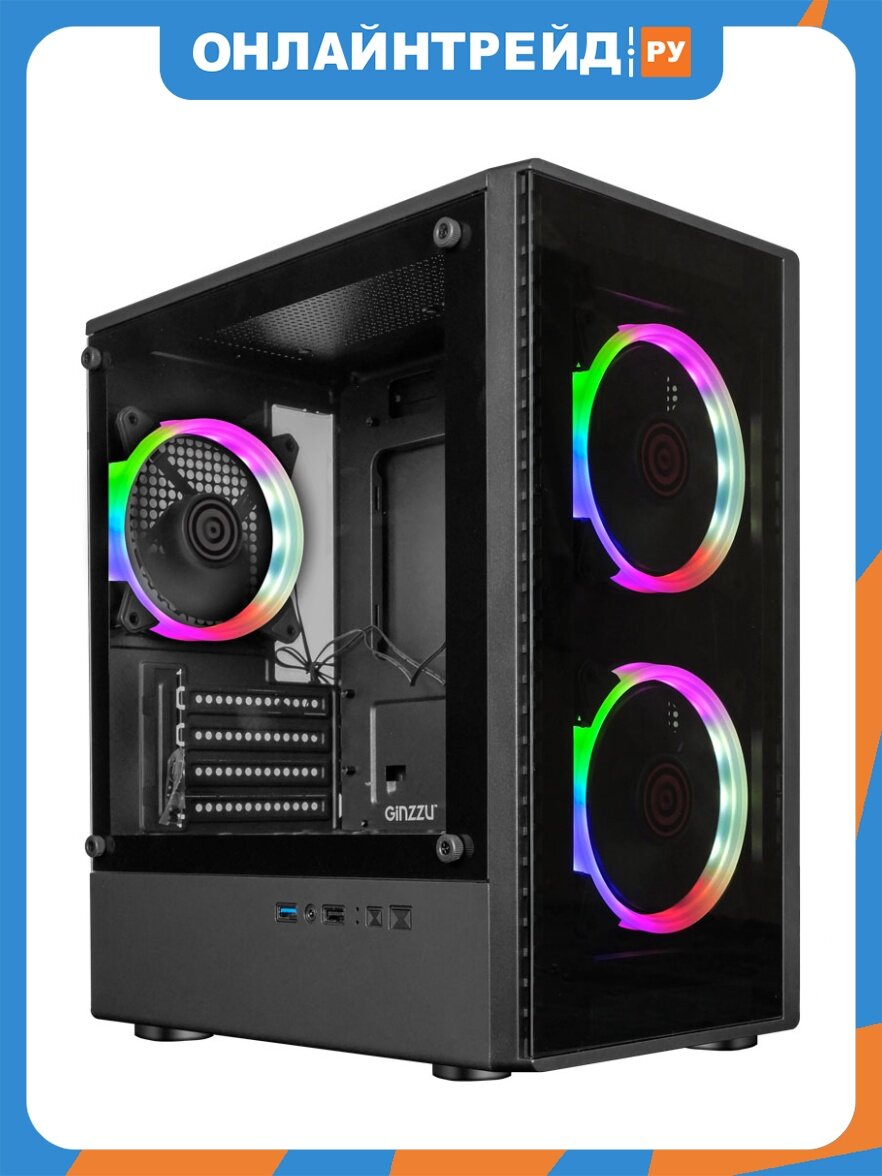Корпус Ginzzu CL406
