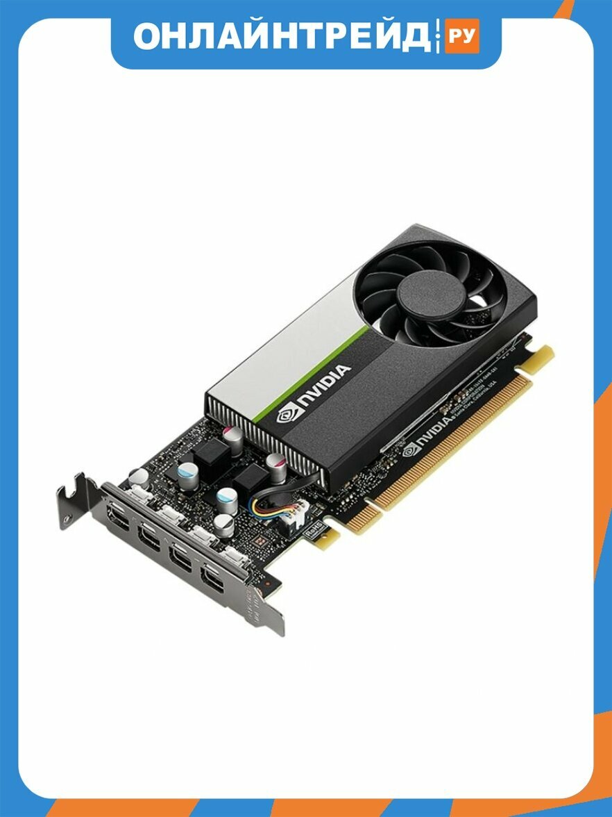 Видеокарта Pny NVIDIA T1000 8G, VCNT1000-8GB-SB