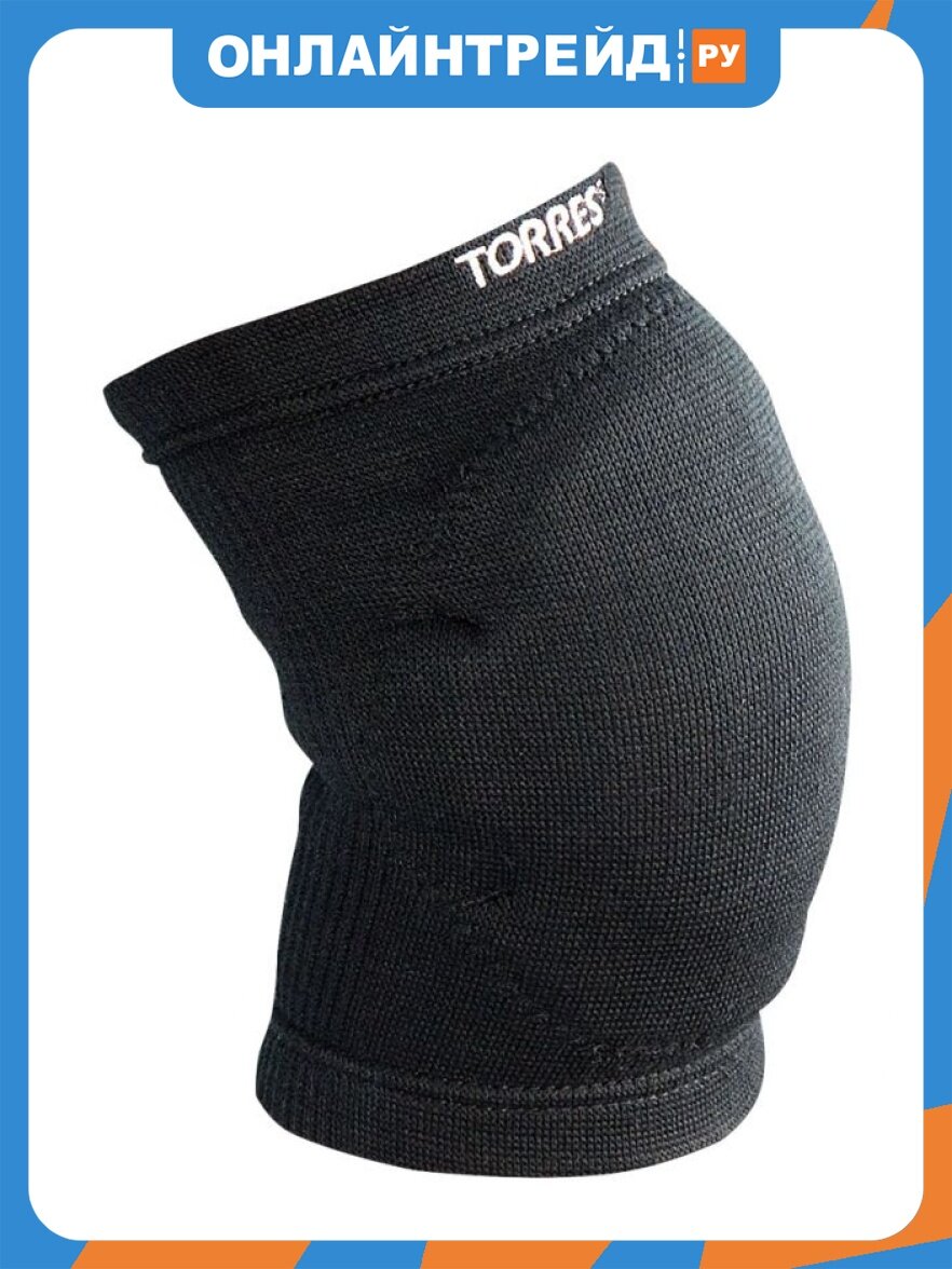 Наколенники спортивные Torres Pro Gel, черный, размер S, PRL11018S-02, нейлон, ПУ, гель