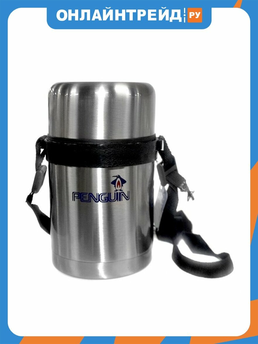 Термос Penguin 0,8л с широким горлом инд. кор.(BK-100A/BK-100)