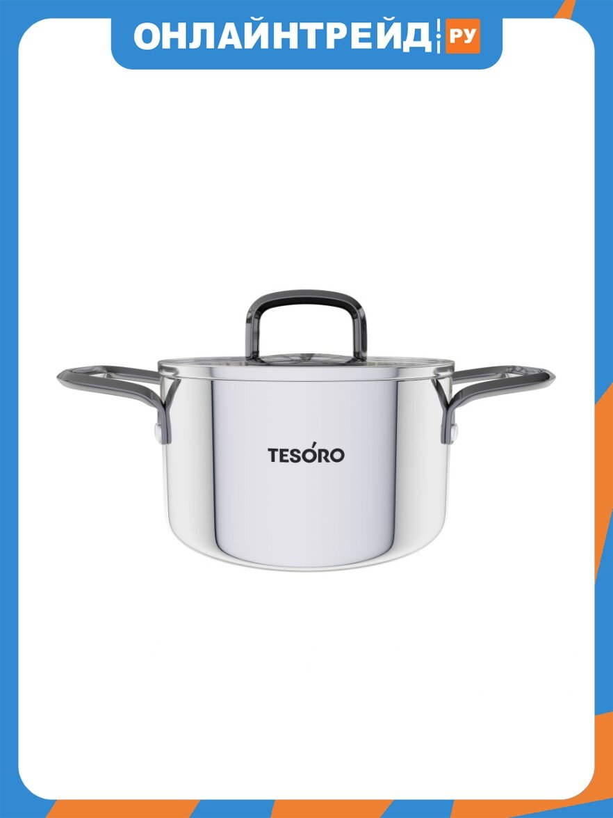 Кастрюля Tesoro Посуда Tesoro Asti 2,4 л (КС624)