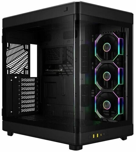 Компьютерный корпус GAMDIAS NESO P1 PRO (16332-825B3-40000-G) черный - Full Tower, E-ATX, USB 3.2 Gen 1 Type-A, USB 3.2 Gen 2 Type-C