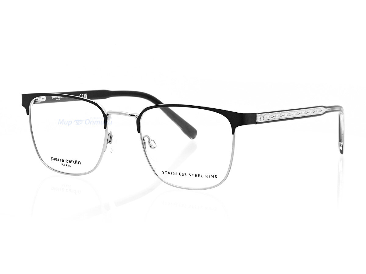 Оправа для очков Pierre Cardin P. C.6901 85K пол Мужской форма оправы Клабмастер (Clubmaster) цвет оправы Чёрный