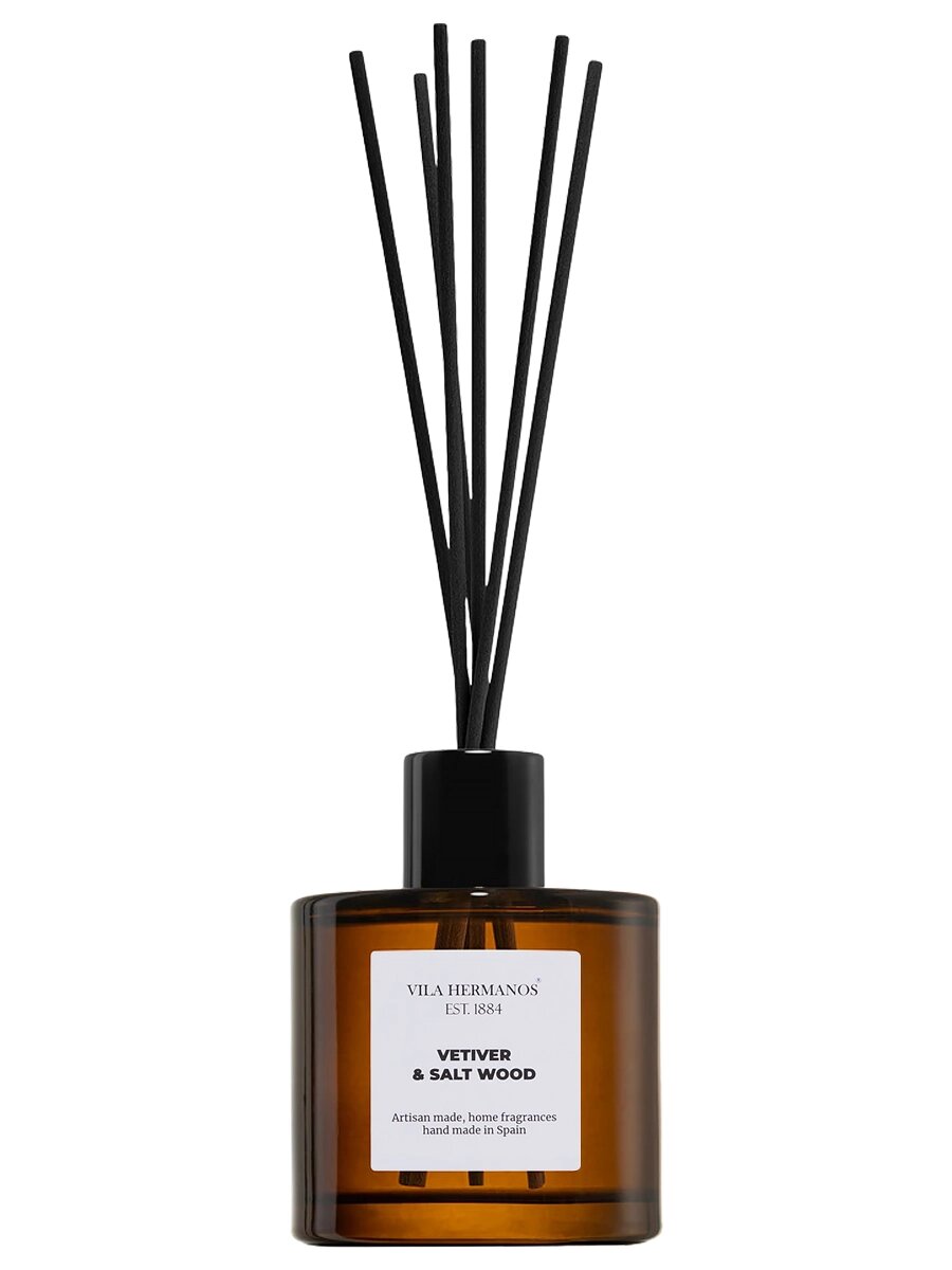 Vila Hermanos Ароматический диффузор «Ветивер и соляное дерево» Apothecary Vetiver & Salt Wood Diffuser 100 мл