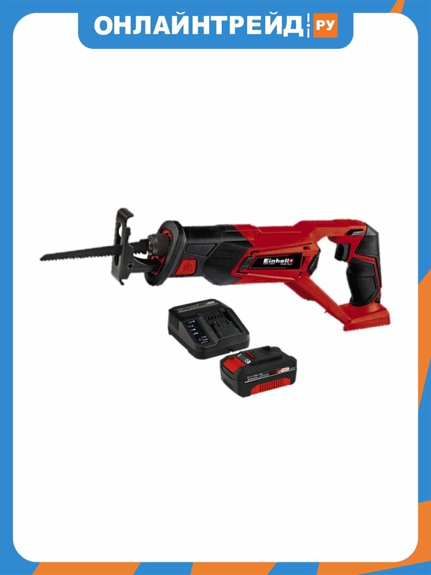 Пила сабельная аккумуляторная Einhell PXC TE-AP 18 Li, 1x4 Ач + ЗУ 3 А (4326300SET)