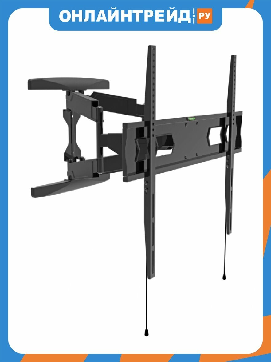 Настенное крепление Wize универсальное шарнирное WA90 для 42"-90" LCD телевизоров, VESA 800x600
