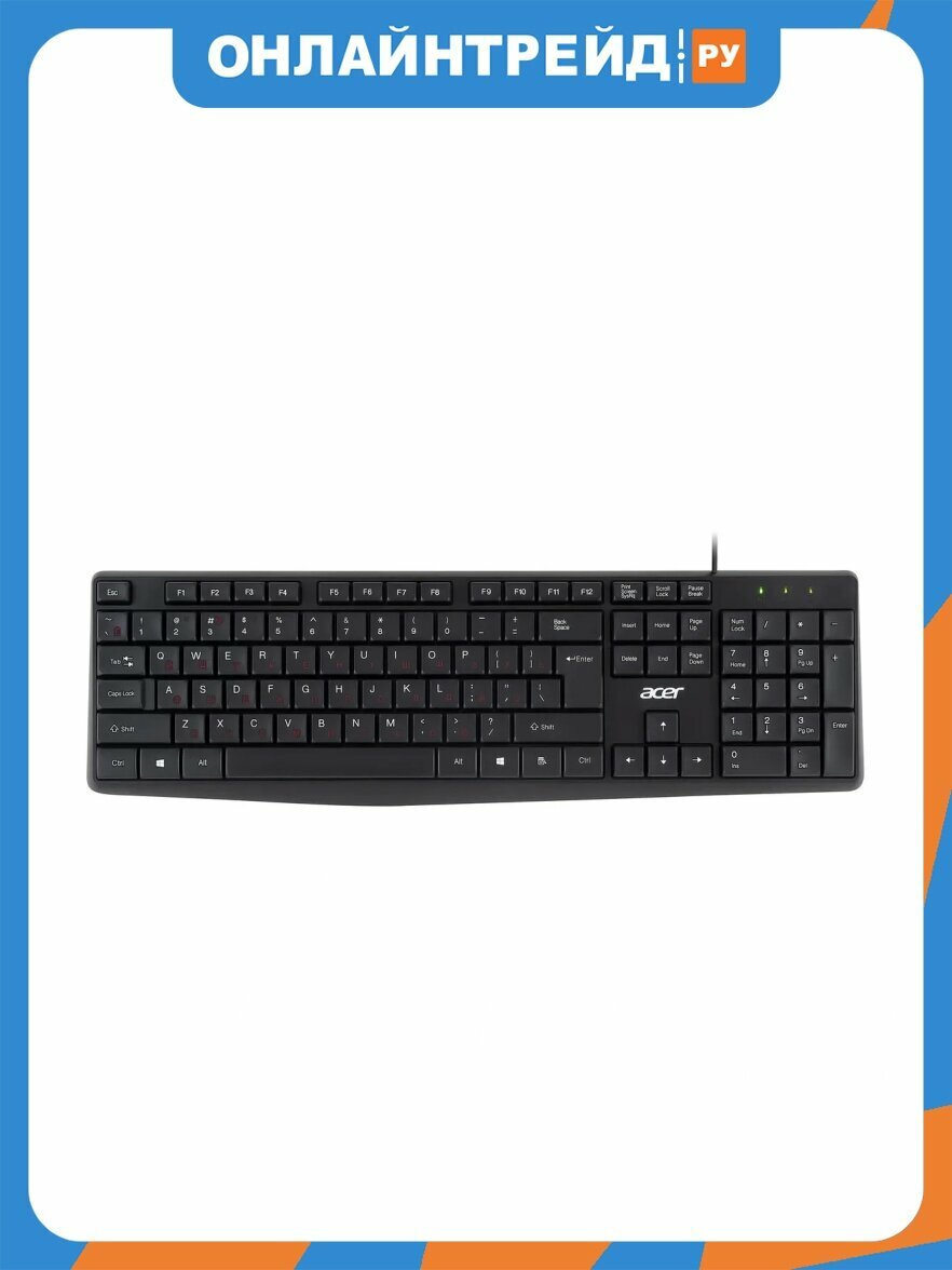 Клавиатура Acer OKW121 черный