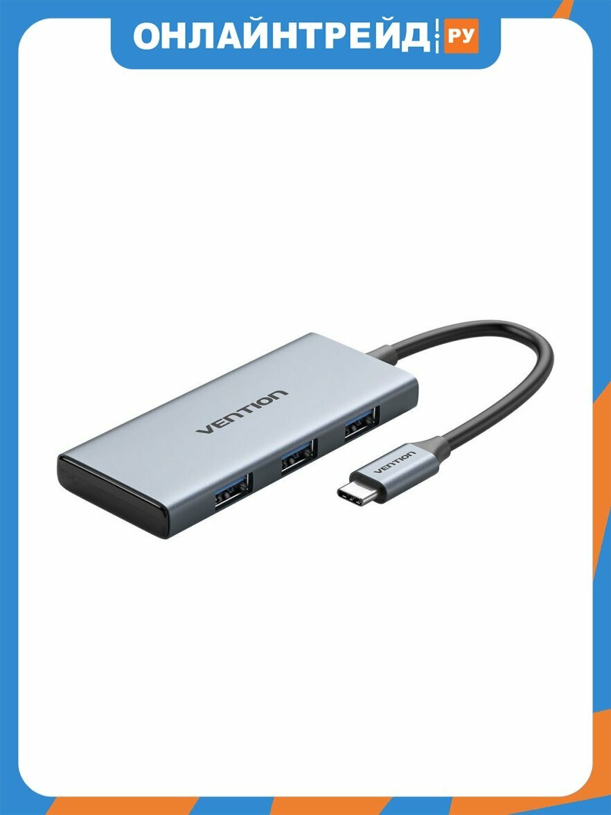 Мультифункциональный хаб Vention TOOHB USB Type C 6 в 1