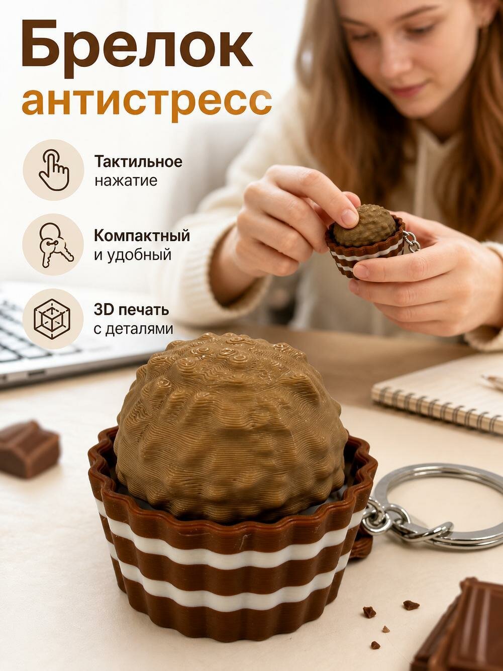 Игрушка имитатор шоколадного пресса Ferrero