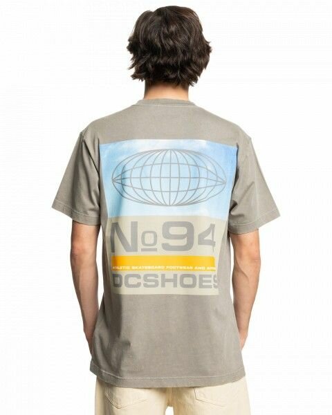 Футболка DC Shoes, размер S, бежевый — фото 1