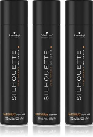 Косметический набор для волос Schwarzkopf Professional Silhouette Super Hold, 3 300 мл