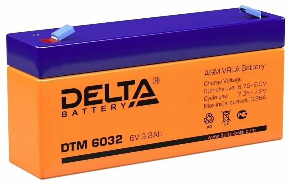 Аккумулятор Delta DTM 6032