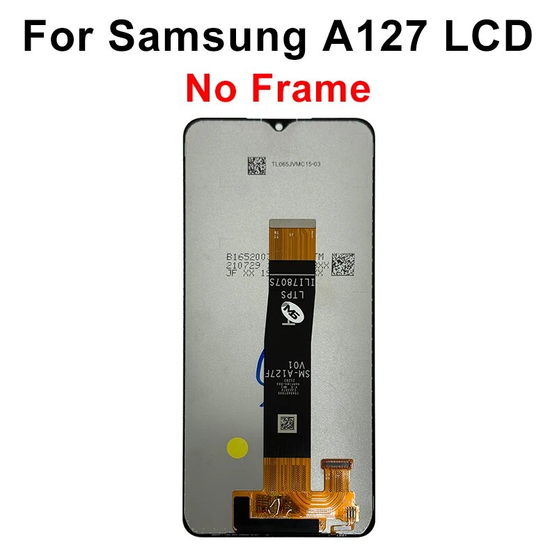 6,5 "OEM для Samsung Galaxy A12 Nacho ЖК-дисплей A127 с дигитайзером сенсорного экрана в сборе для SM-A127U SM-A127F SM-A127M ЖК-дисплей