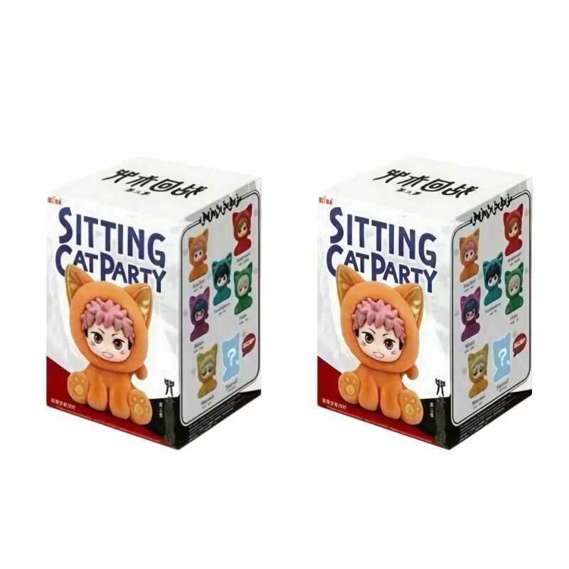 Фигурка EAKI Jujutsu Kaisen Cat Cat Sitting Party Series random-2BOX