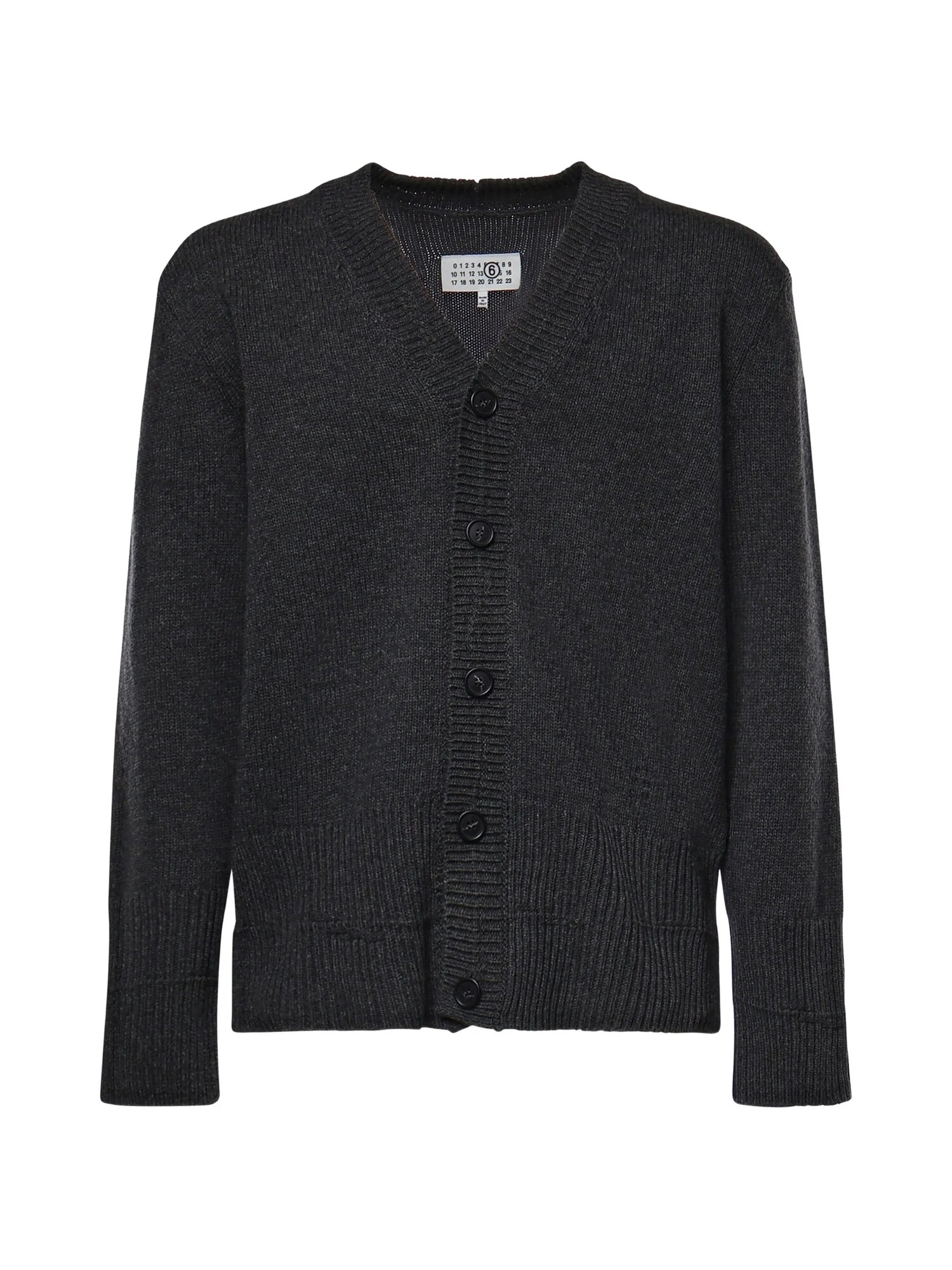 Кардиган Logo-embroidered V-neck cardigan