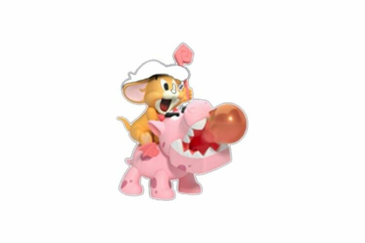 Фигурка унисекс 52TOYS Tom and Jerry Fantasy Enchanted Collection, Confirmed-Dragon Knight JERRY (Open)