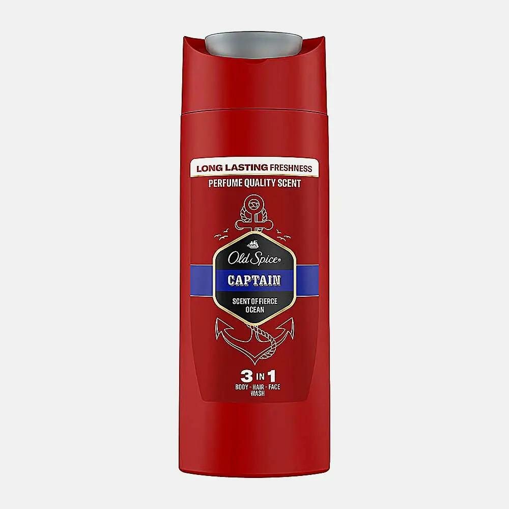 Гель для душа и шампунь Old Spice Captain, 90 мл
