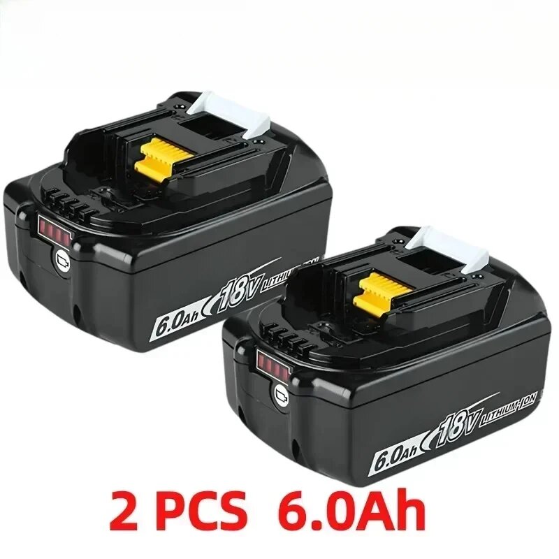 Аккумулятор Makita 18В 6.0Ah (2шт)