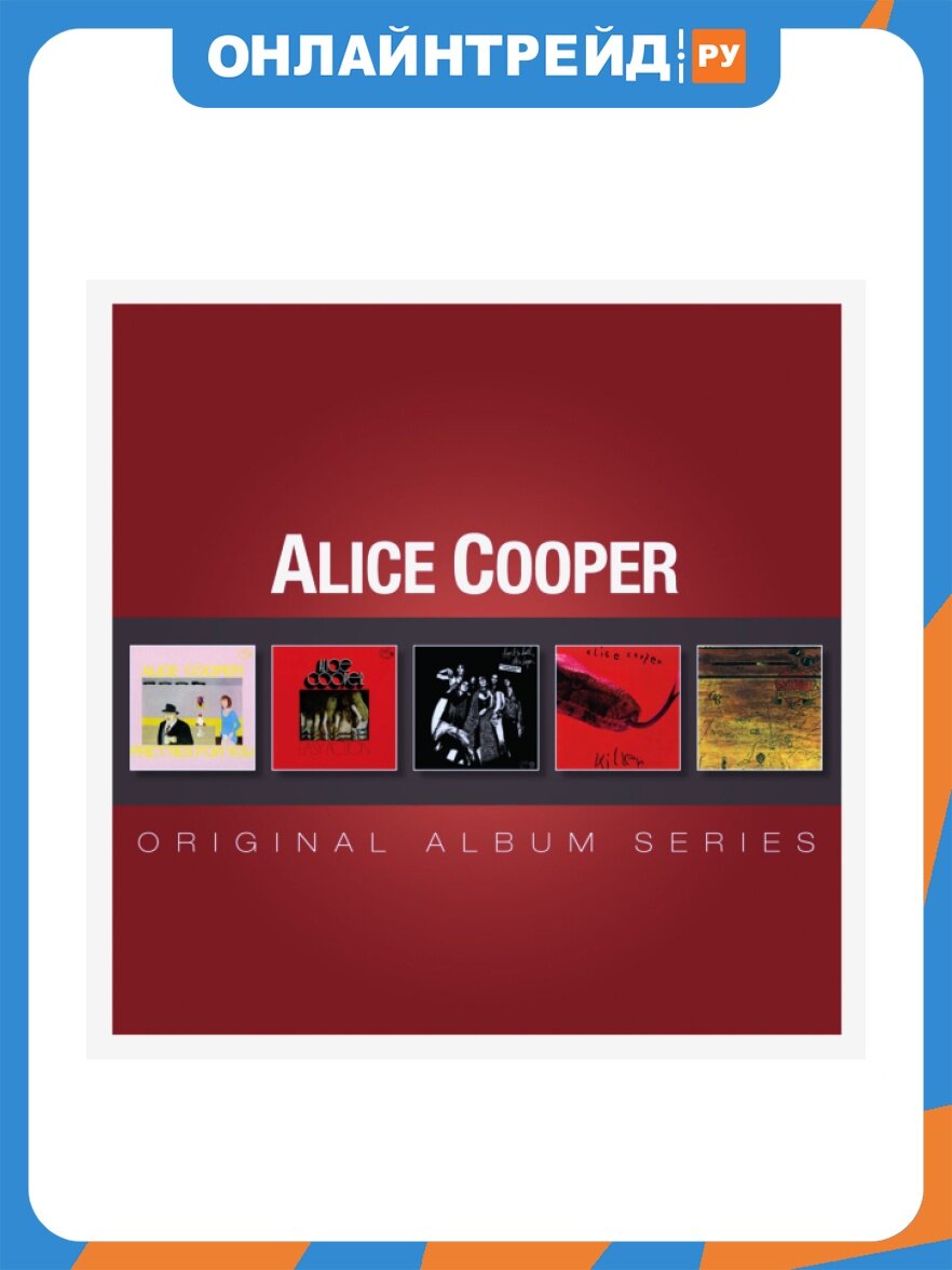 Компакт-диск Warner Music Alice Cooper - Original Album Series (5CD)