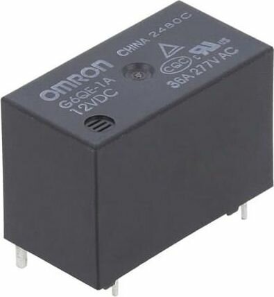 OMRON G6QE-1A DC12 Реле: электромагнитное силовое; SPST-NO; Uобмотки: 12ВDC; 36А, 1шт