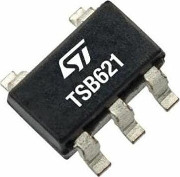 STMicroelectronics TSB621IYLT операционный усилитель, 1,7МГц, Ch: 1; 2,7 36ВDC, SOT23-5, 1шт