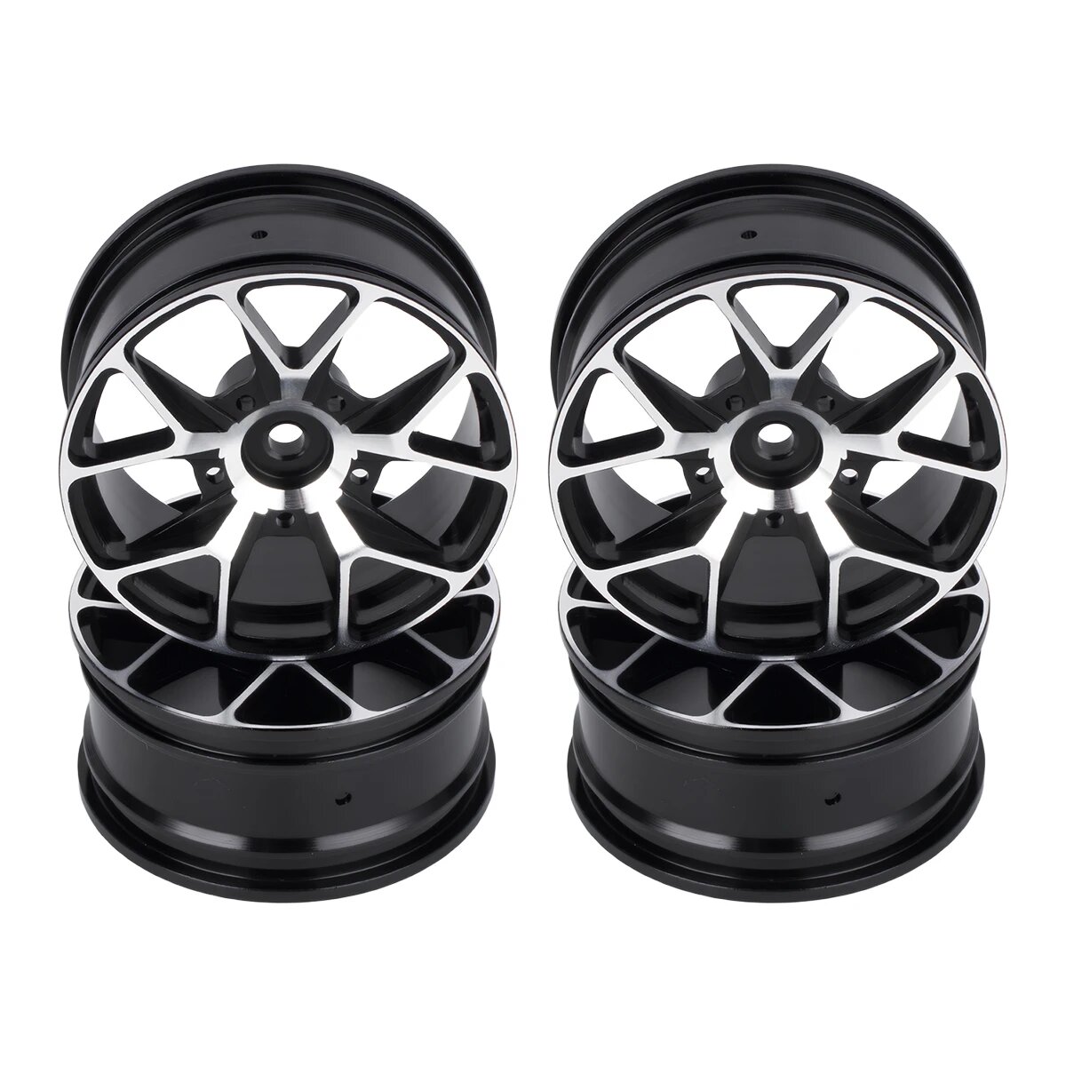 4 шт. алюминиевые диски Fimonda 1/10 для HPI HSP Black-B