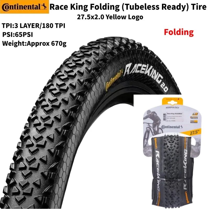Continental Race King MTB шина для горных велосипедов 26/27.5/29x2.0 26/27.5/29x2.2 27.5x2.0