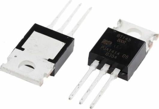 WeEn Semiconductors BT145-800R,127 Тиристор, 800В, Ifмакс: 25А, 16А, Igt: 5мА, TO220AB, THT, туба, 2мкс, 1шт
