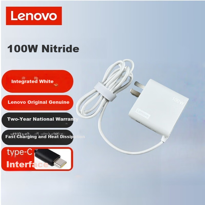 Оригинальный аккумулятор Lenovo Savior Y7000P 100 Вт Type-C GaN адаптер для Thinkbook14/16 игровых ноутбуков Цвет：100