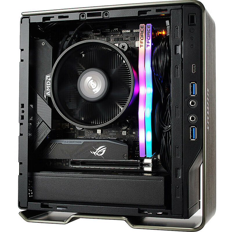 INWIN Xbang MAX Титановый серый мини-ITX корпус Поддержка мини-ITX материнской платы Ограничение высоты охлаждения 54