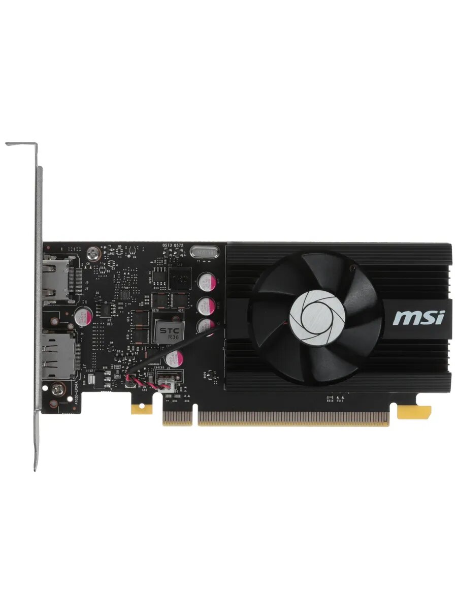 Видеокарта NVIDIA GeForce GT 1030 4GD4 LP OC 4 ГБ