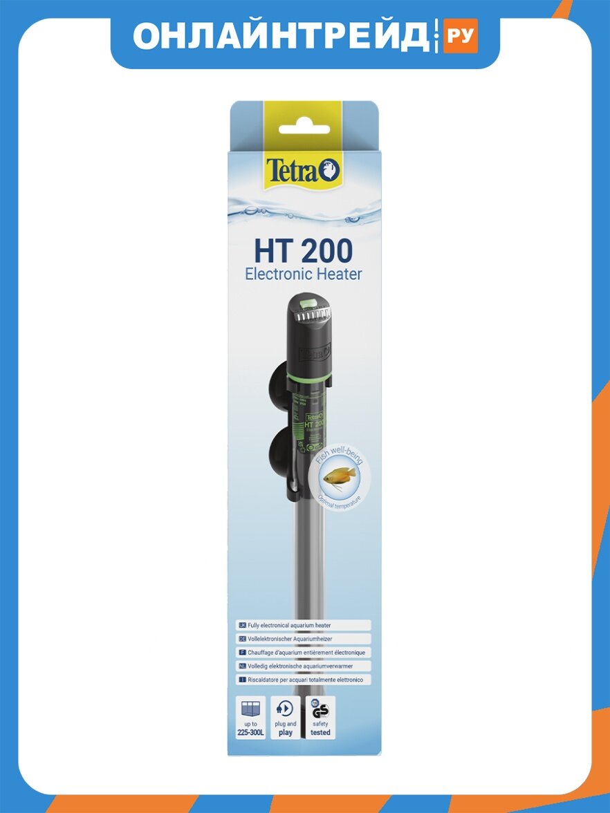 Нагреватель электронный Tetra HT Electronic Heater 200Вт
