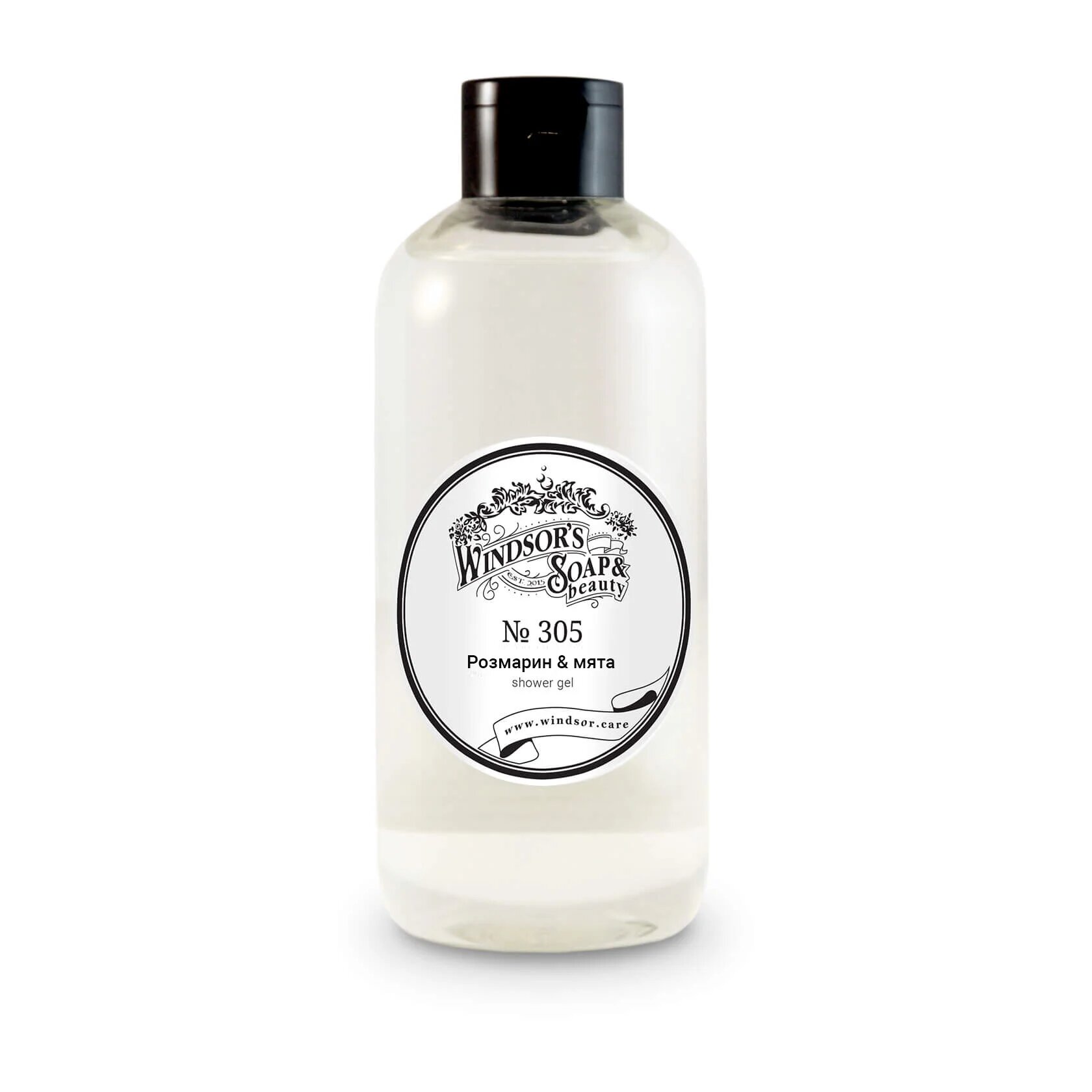Гель для душа Windsor's Soap №305 Розмарин & мята 500 мл