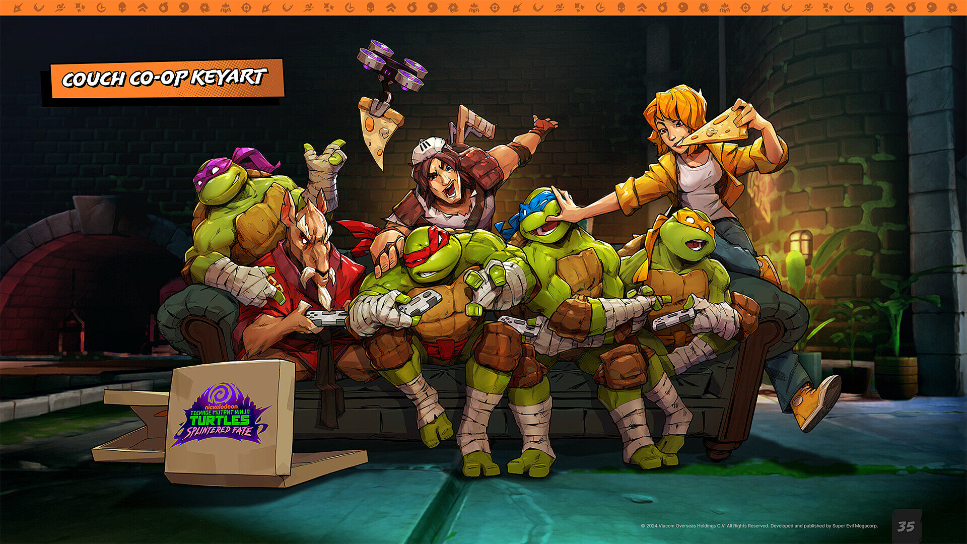 Teenage Mutant Ninja Turtles: Splintered Fate - Digital Art Book DLC PC Steam Ключ