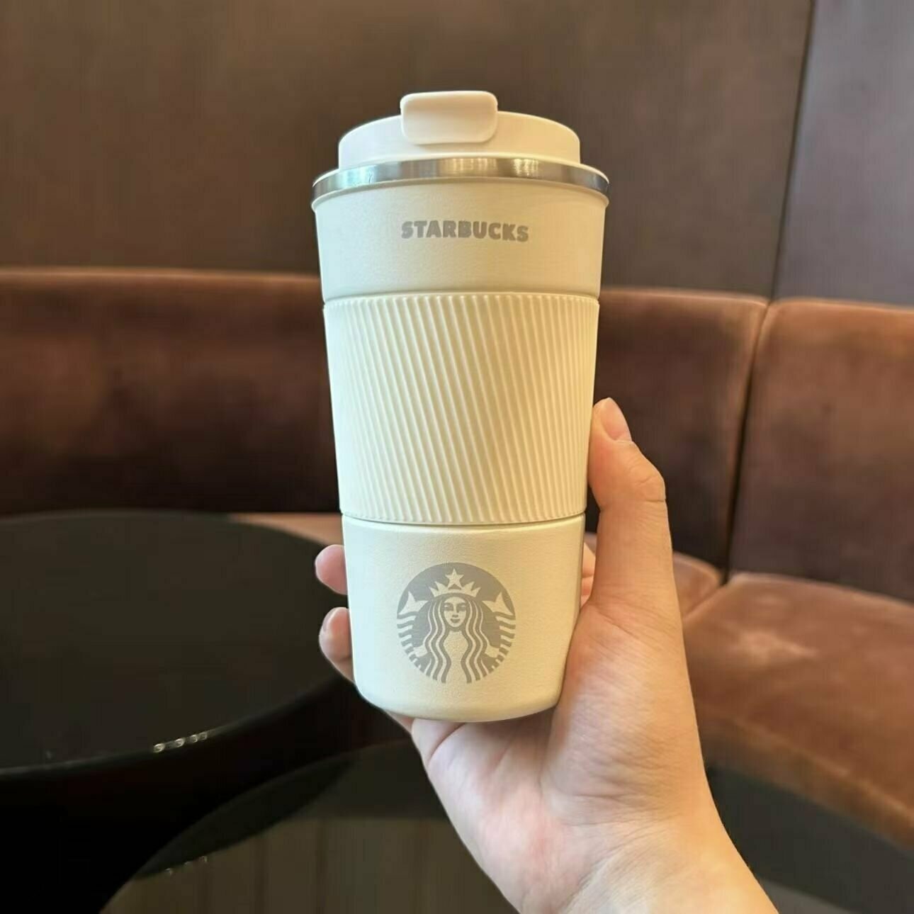 Кружка Starbucks, кружка из нержавеющей стали, кофейная кружка на ходу, 355мл
