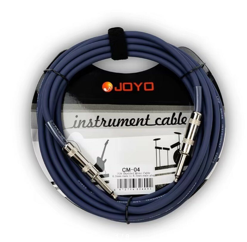 CM-04-PU Кабель инструментальный, фиолетовый, 4.5м, Joyo