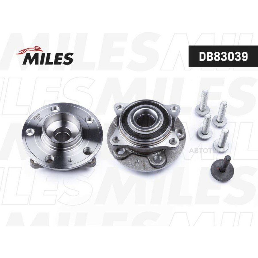Ступица с подшипником VOLVO S60 -10 перед. MILES DB83039