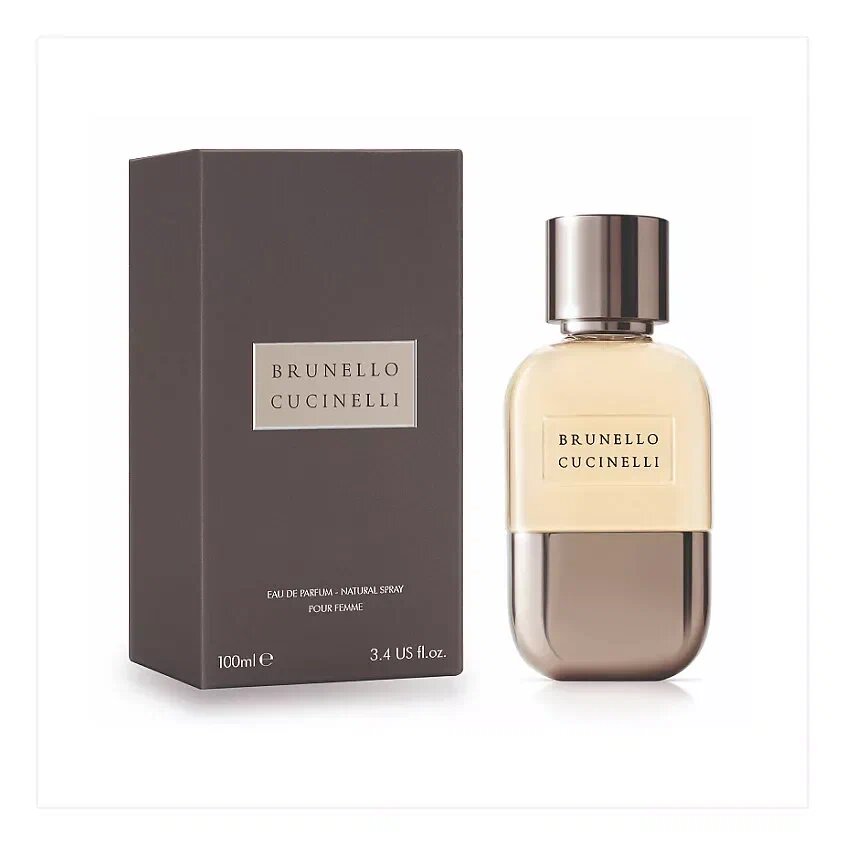 Парфюмерная вода Brunello Cucinelli "Pour Femme", древесные ноты, 50мл