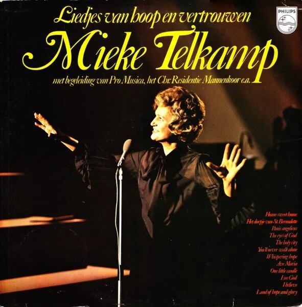 Mieke Telkamp - Liedjes Van Hoop En Vertrouwen VG-